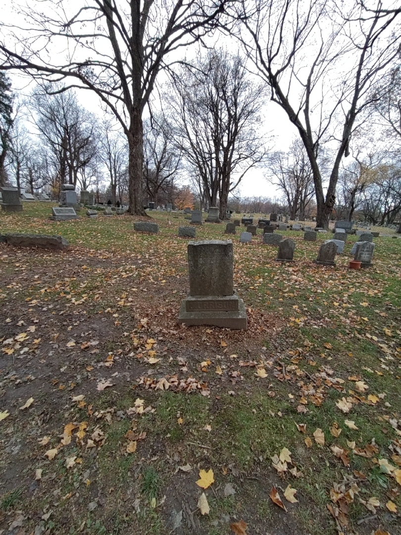 Theodore E. Morrison (1871 - 1901) / Woodlawn Cemetery